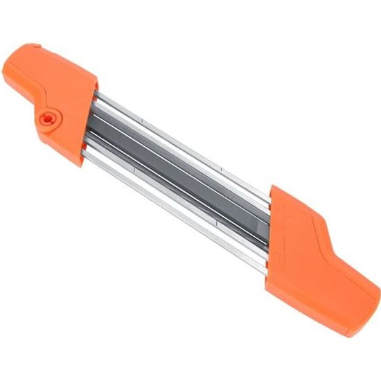 Lime de tronçonneuse Lime d'affûteuse de tronçonneuse portable 2 en 1 ...