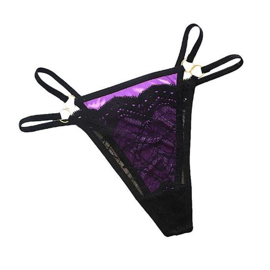 Lingerie en dentelle pour femmes Culotte String String Culotte Sous ...