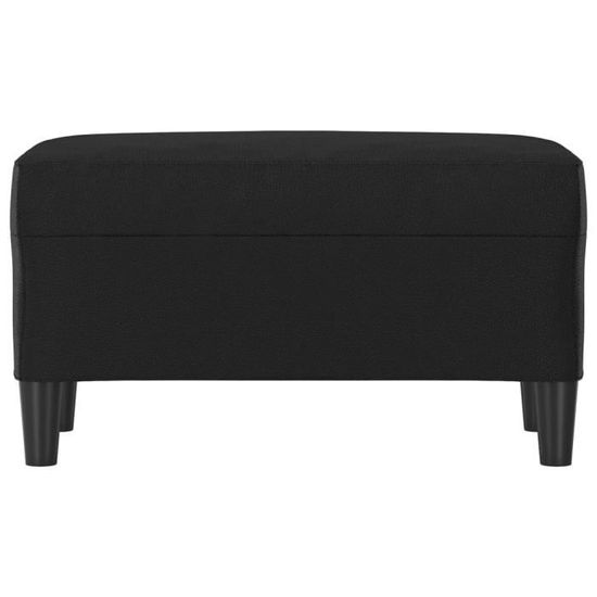 Banc - PWSHYMI - D6585 - Similicuir Noir - 70x35x41 cm - Confortable et ...