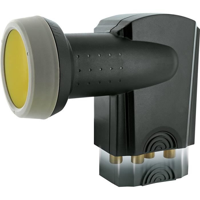 371- Quad LNB avec Sun Protect | 4 Voies | numérique | extrêmement ...