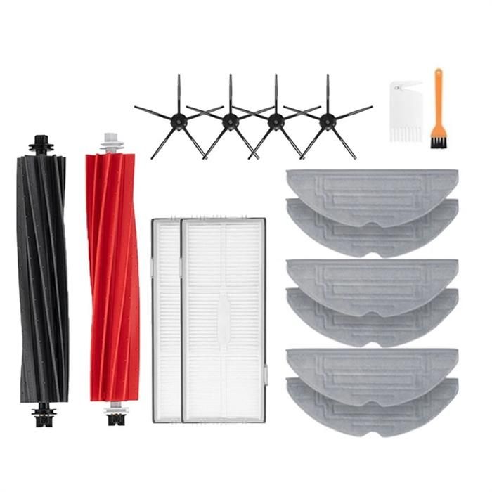 Roborock S8 Pro Ultra Accessoires Brosse LatéRale Filtre Vadrouille Choth Sacs à PoussièRe pour ...