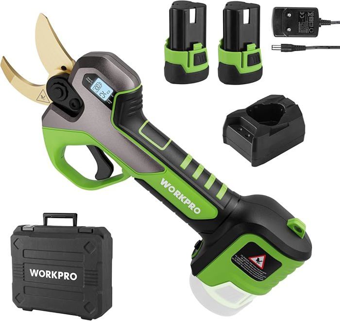 Scateur lectrique Sans Fil Brushless 12 V Secateur Electrique avec cran Professionnel Scateur ...