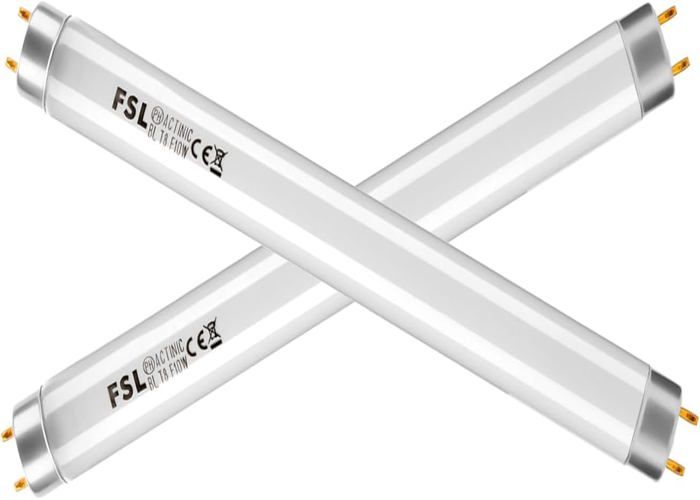 Fraxinus FSL BL T8 F10W, 10W Tube Neon, UV Lampes de Rechange 33 cm, 13 ...