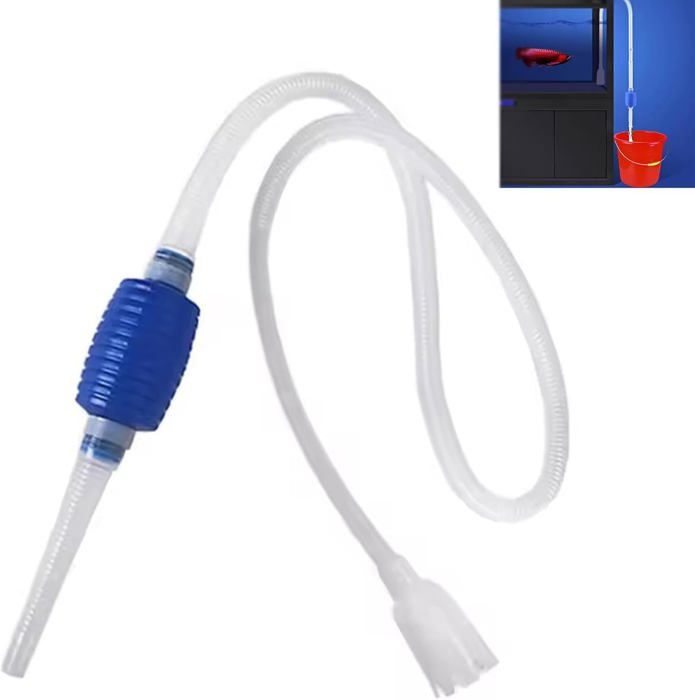Pompe Aspirateur Aquarium, Siphon Pompe De Nettoyage Manuel, Pompe A ...