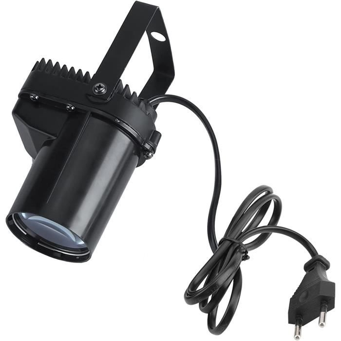 Projecteur à Faisceau LED, lumière de scène réglable Plug and Play ...