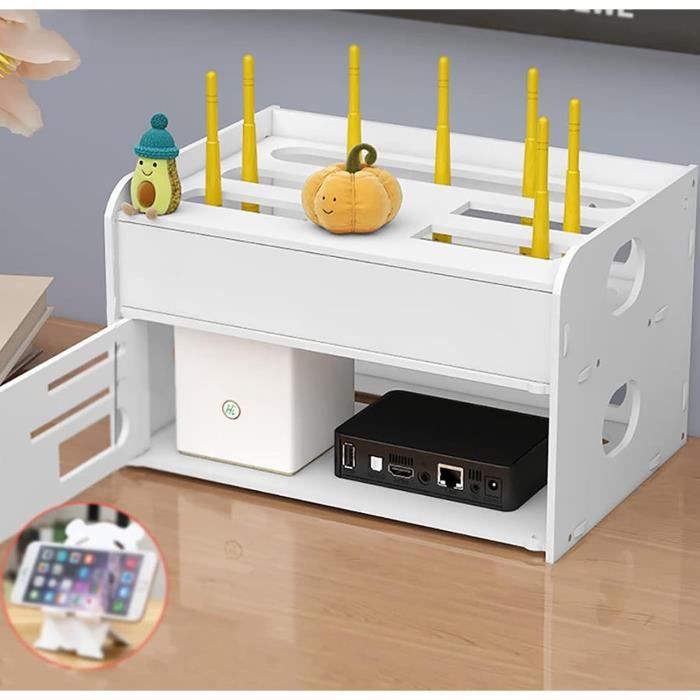 Étagère Murale Boîte De Rangement Pour Routeur Multifonction Décodeur ...