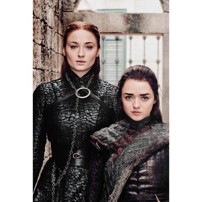 HRT-61 5D Diamond Cross Stitch "Aaliyah Stark" DIY Adulte Cristal ...