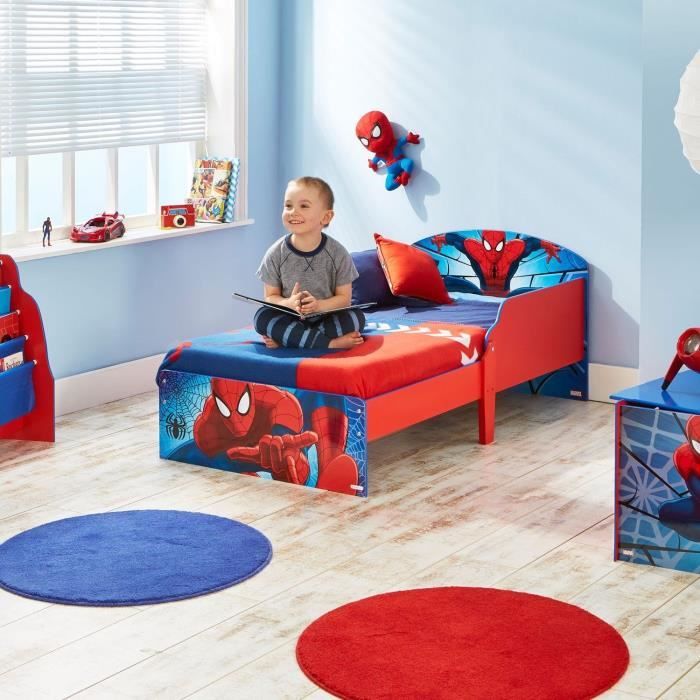 Lit enfant SpiderMan en bois Cosy Marvel - Cdiscount Maison