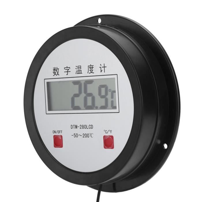 Cikonielf Jauge de température avec sonde Thermomètre Digital Capteur ...