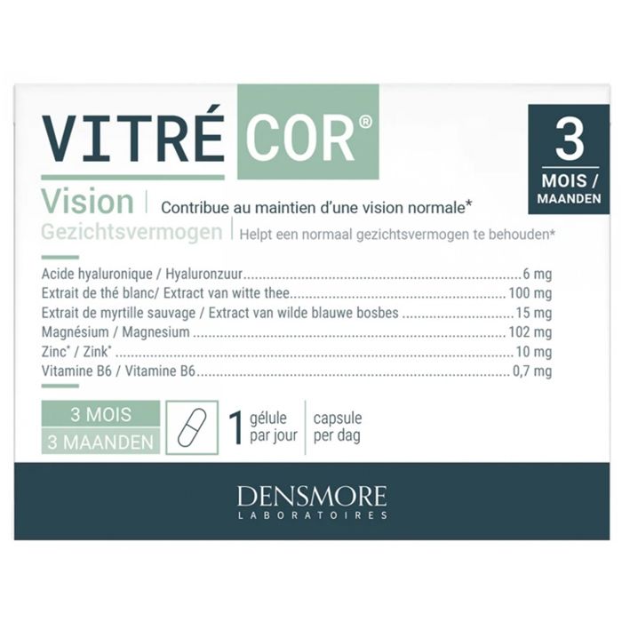 Densmore Vitrécor 90 gélules - Cdiscount Santé - Mieux vivre