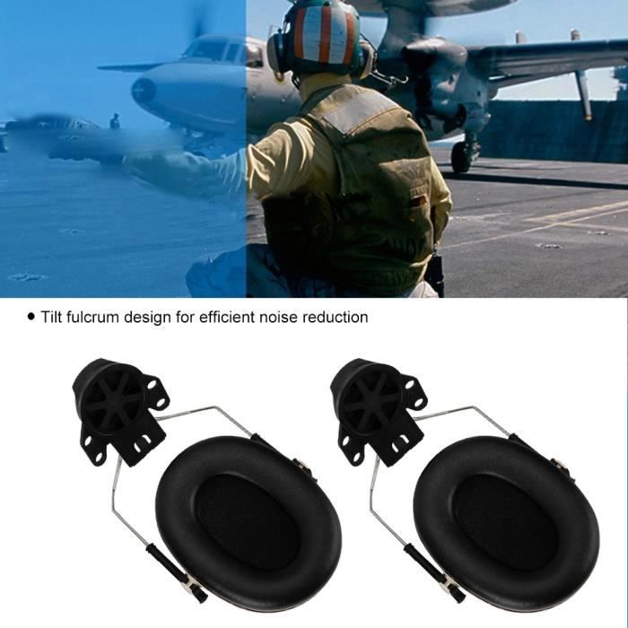 Drfeify Protège-oreilles Casque antibruit de sécurité Casque de ...