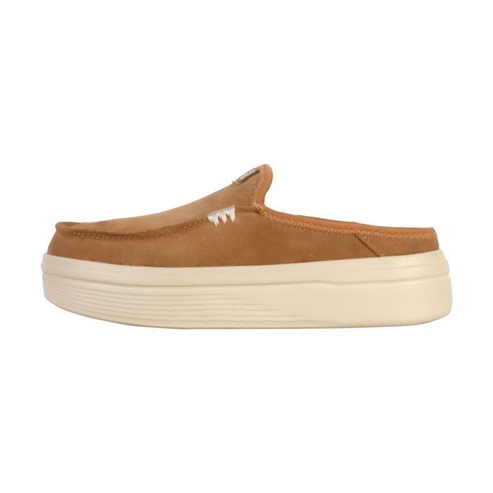 Mules Cuir Hey Dude Austin Lift Classic - Tan Tan - Cdiscount Chaussures