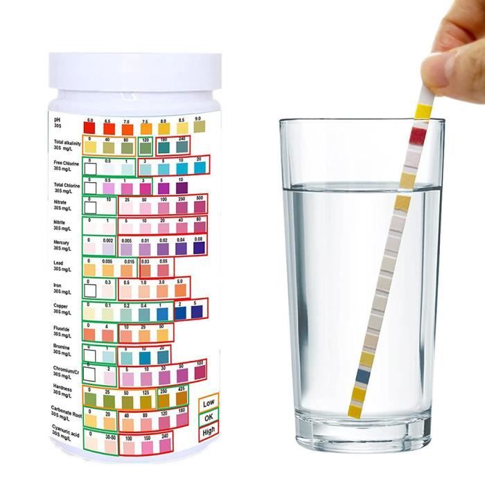 Kit d'analyse de l'eau potable - MIOLOE - 16 paramètres - Test ...