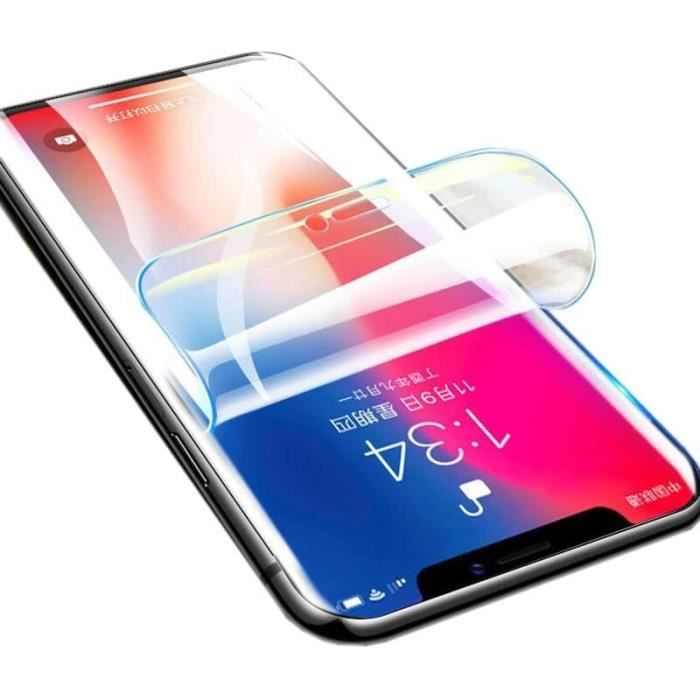 Film Hydrogel Protecteur Pour Iphone 11 Pro Max, 2 Pièces Transparent ...