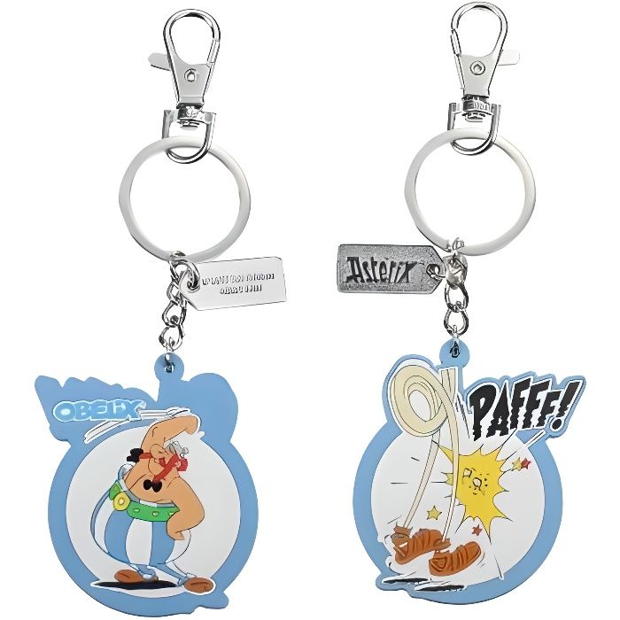 Porte Clé - SD toys - Asterix - Obelix Paff Double Face - Gomme ...