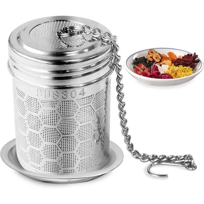 Infuseur À Thé En Acier Inoxydable Pour Thé En Vrac, Filtre À Thé En ...