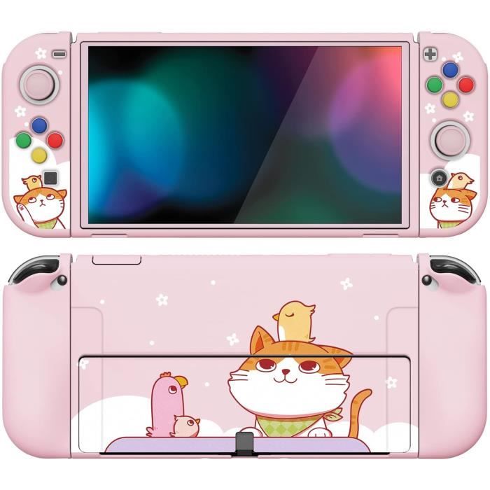 Zealprotect Cover Pour Nintendo Switch Oled,Coque Case En Tpu Pour ...