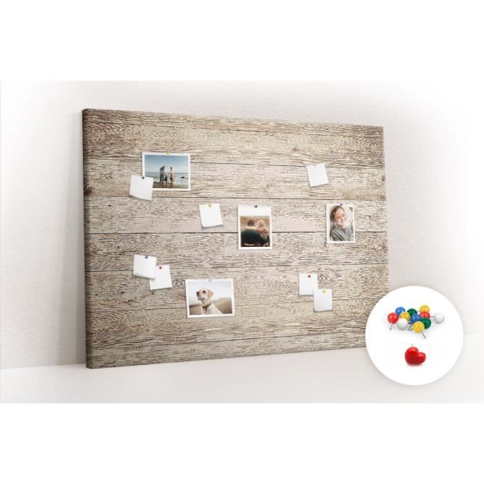 Tableau d'affichage Liege Tulup 140x100 cm, décoration pour bureau et ...