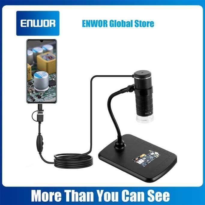 OPI11580-MICROSCOPE OPTIQUE,Microscope numérique caméra 1000X 8 led 3 ...