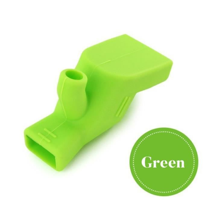 ECONOMISEUR D'EAU,Green--Extension de robinet pour évier de cuisine, 1 pièce, Guide de buse ...
