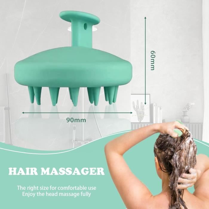 Brosse Massage Cuir Chevelu Scalp Massager Hair Massager Scalp Massage Shampoo Brush Pour L Elimination Des Pellicules L H1659 Cdiscount Electromenager
