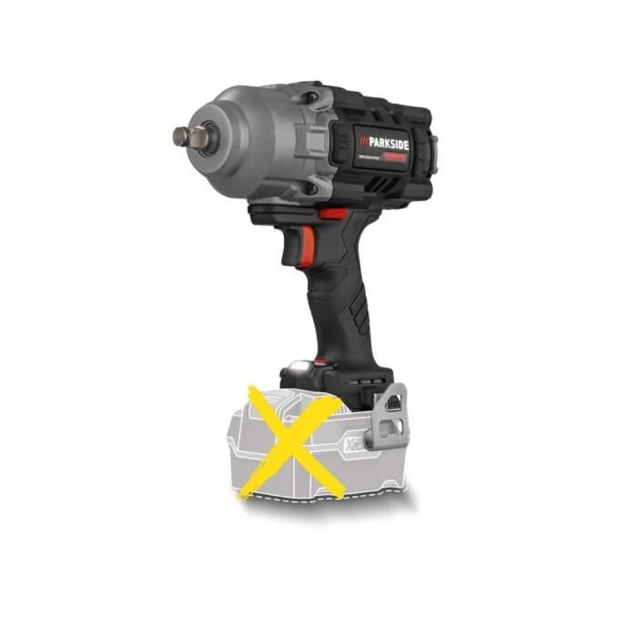 PARKSIDE PERFORMANCE Visseuse à chocs sans fil »PASSP 20-Li A2«, 20 V ...