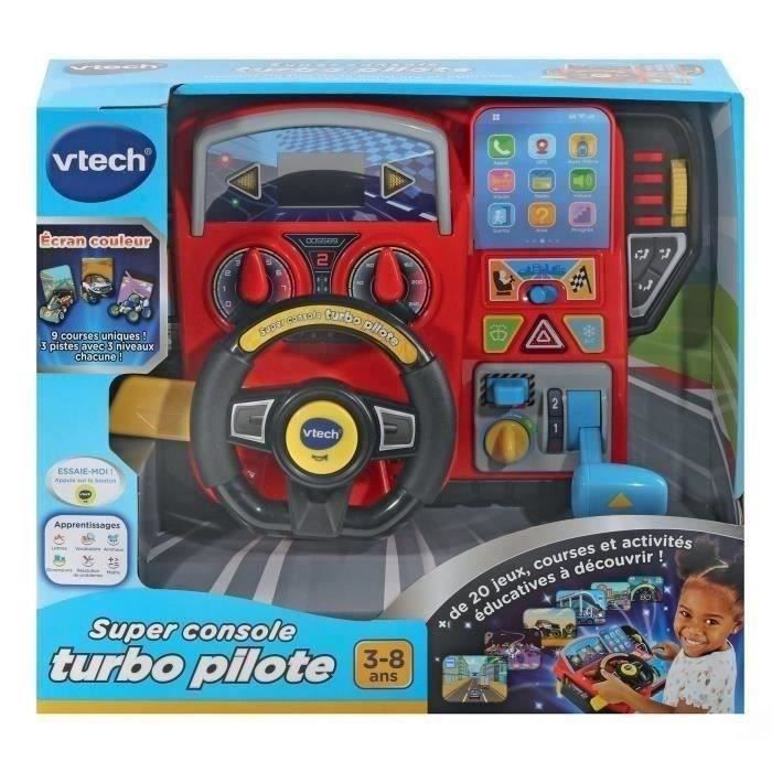 Simulateur de conduite pour enfant - VTECH Super Console Turbo Pilote ...