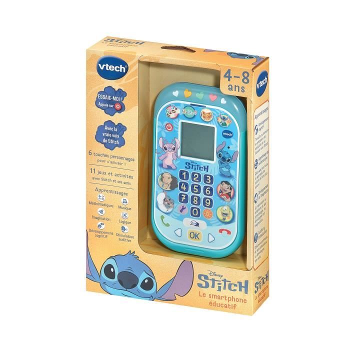 VTECH - STITCH - LE SMARTPHONE ÉDUCATIF - Bleu - Cdiscount Jeux - Jouets