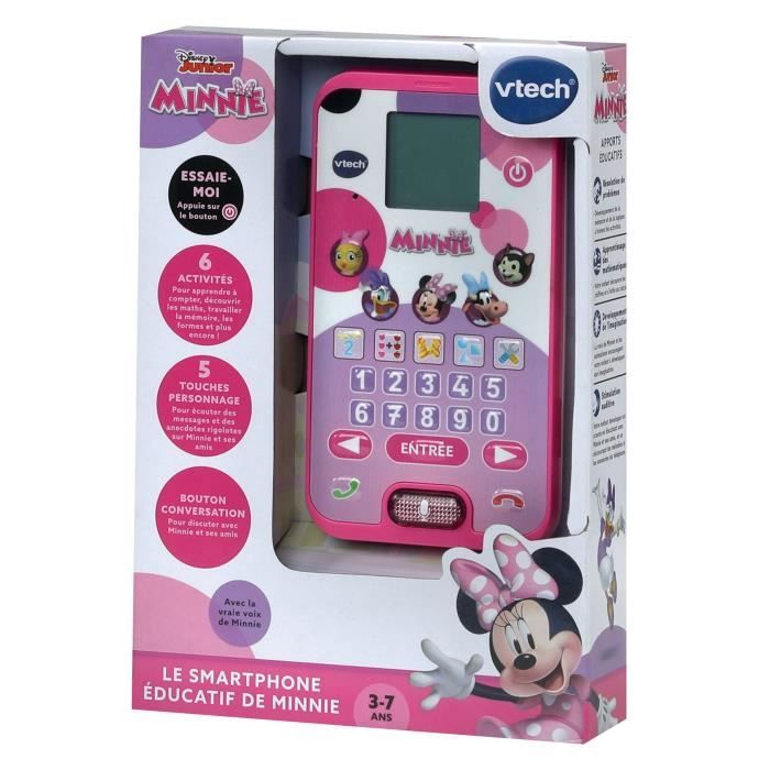 Vtech - smartphone éducatif de Minnie - Cdiscount Jeux - Jouets
