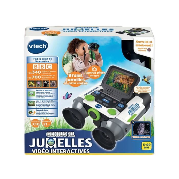VTECH GENIUS XL - JUMELLES VIDEO INTERACTIVES - Cdiscount Jeux - Jouets