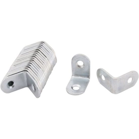 21pcs Equerre D angle Droit Équerre Fixation Plaque Assemblage ...