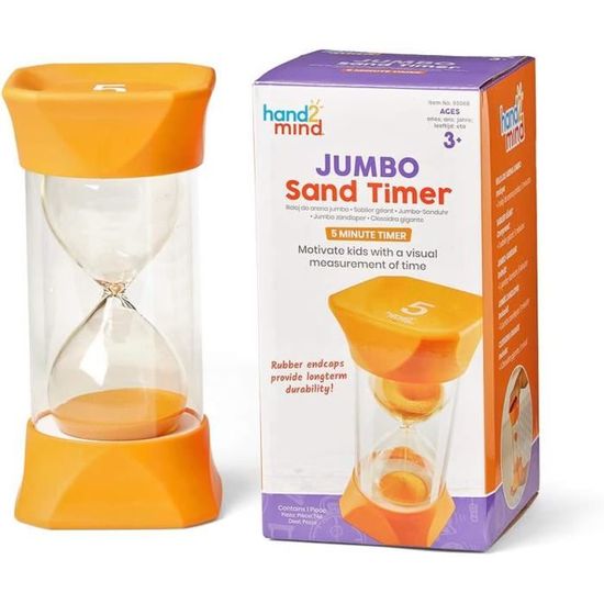 Learning Resources Sablier De Cinq Minutes, Timer Enfant, Sablier ...