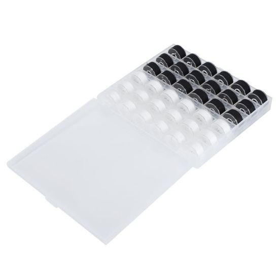 Coffret de canettes, fil à coudre bobines à coudre en plastique ...