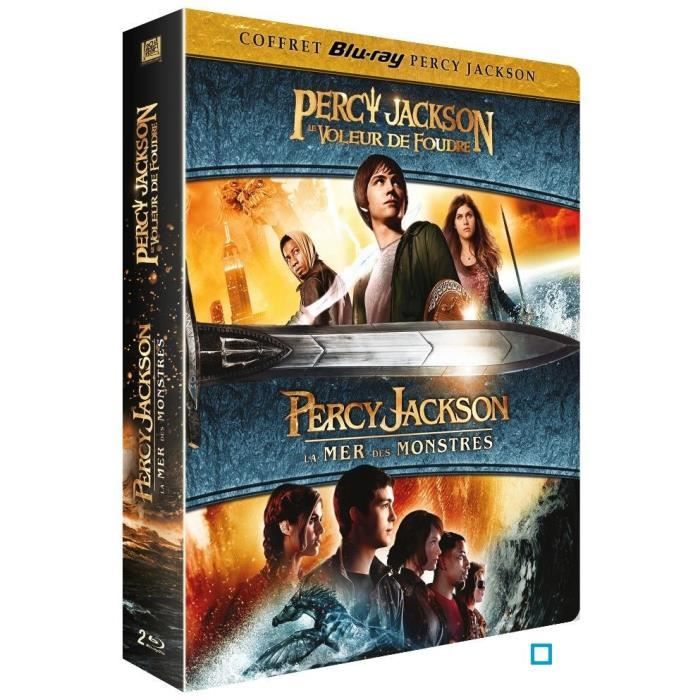 Blu-Ray Coffret Percy Jackson - Cdiscount DVD