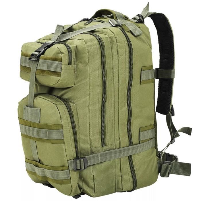 Sac à dos en style militaire 50 L Vert olive - SAC A DOS - Cdiscount ...