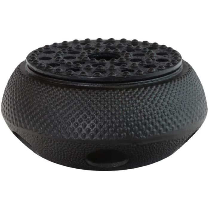 RÉCHAUD THÉIÈRE Fonte – Chauffe-Théière Fonte -Chauffe-Base pour Placer ...