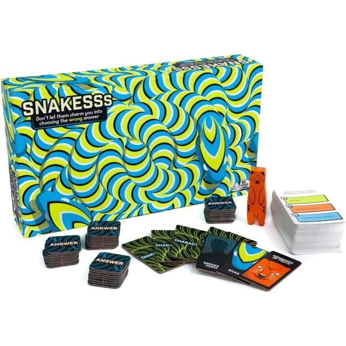 Snakesss: A Slippery Social Deduction Board Game [Version Anglaise ...