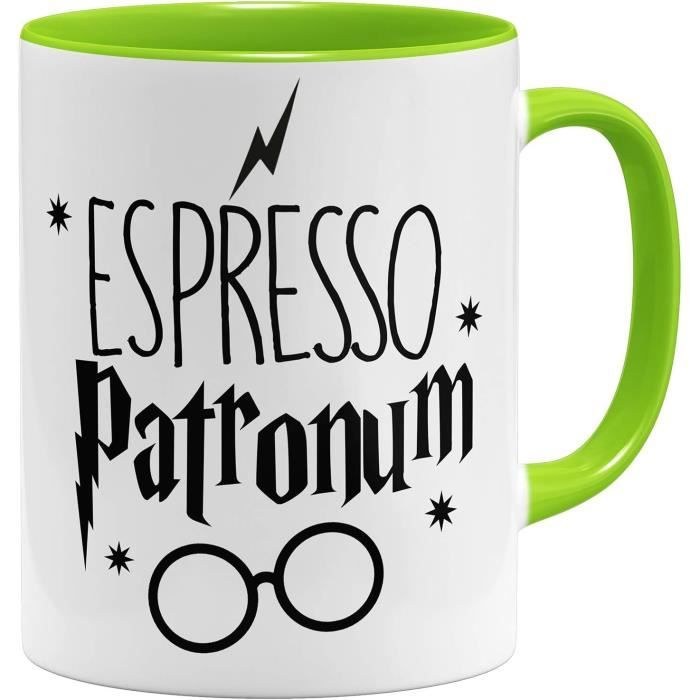 ® Tasse À Expresso Patronum - Tasse En Céramique - 325 Ml - Imprimé Des ...