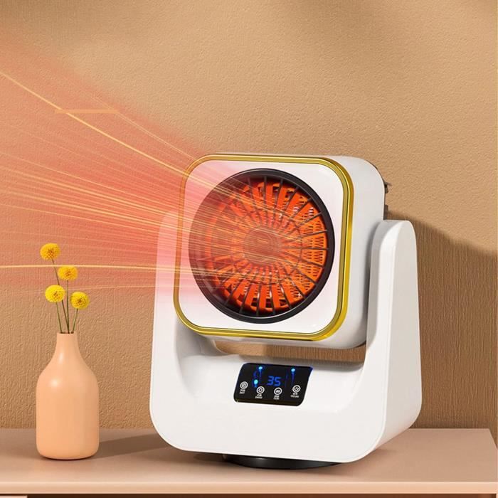 Petit Radiateur Soufflant, Radiateur Soufflant 1000 W Silencieux ...