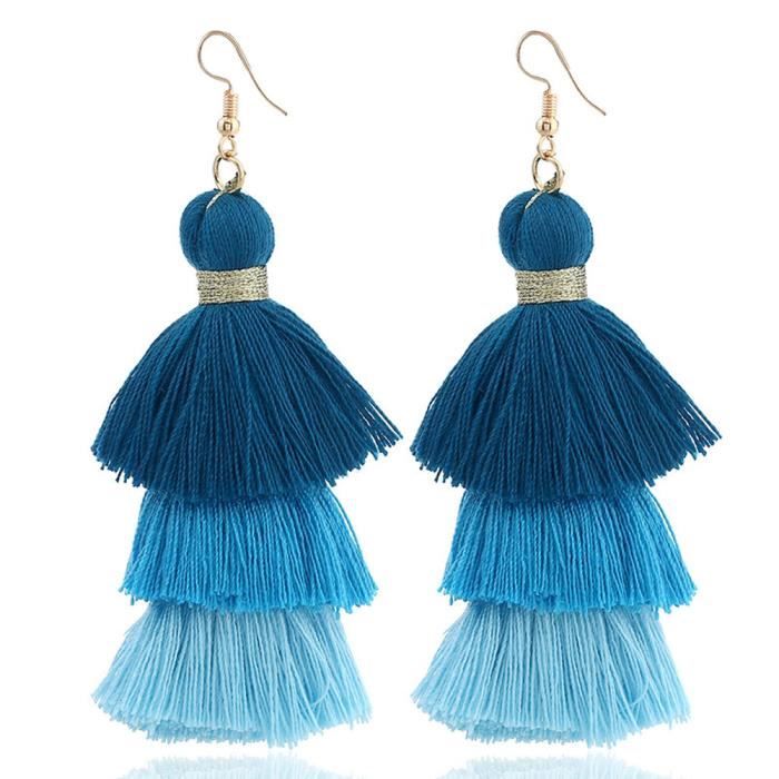 Boucle D Oreille Pompon