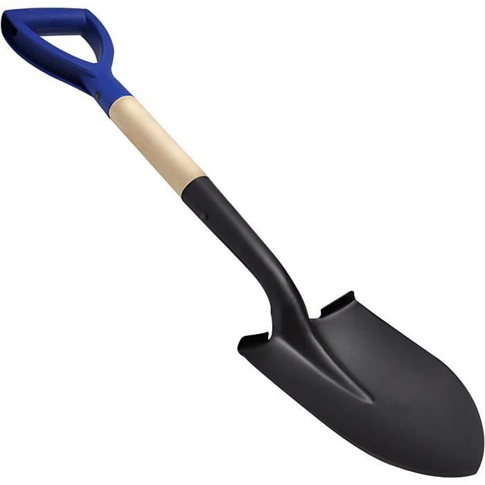 Mini Bêche avec manche en bois longueur 700 mm[1710] - Cdiscount Jardin