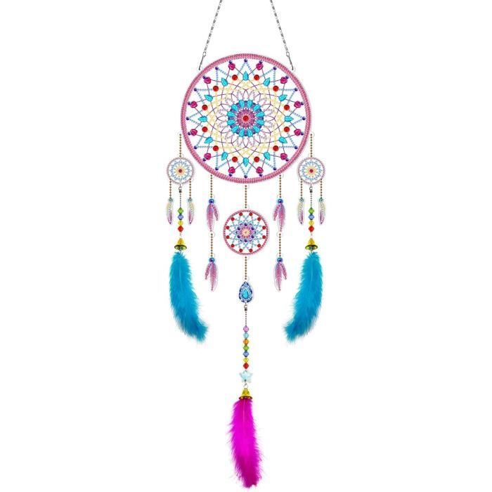 Attrape Reve Geant Murale en PlumeDIY Atrapperêve Grand Kitl ...