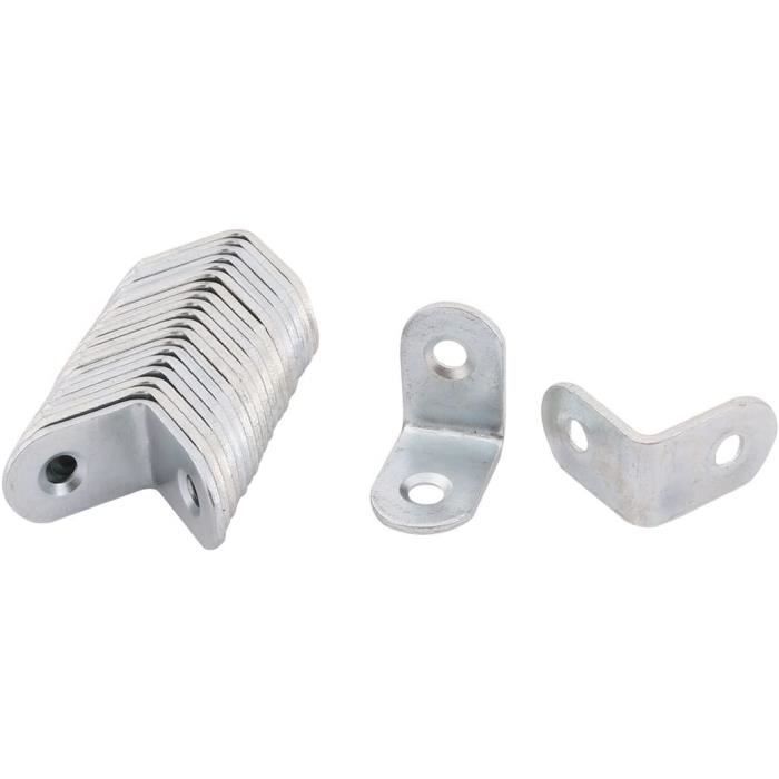 21pcs Equerre D angle Droit Équerre Fixation Plaque Assemblage ...