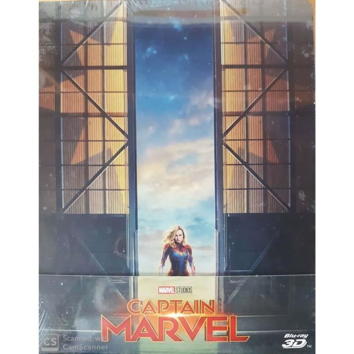 Captain marvel steelbook 3d et 2d edition limitée 2019 - Cdiscount DVD