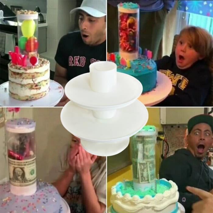 Surprise Stand Musical Popping Cake Stand Happy Birthday Cake Holder ...