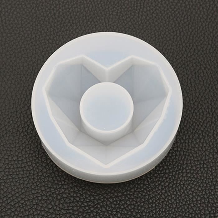 Moule,Silicone plante Pot moules forme artisanat Polygonal coulée savon ...