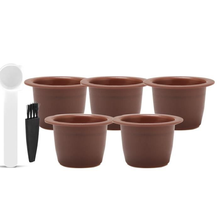 Café Filtres,Capsules de café réutilisables, tasse filtrante avec ...