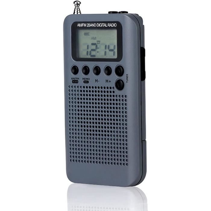 Portable Radio Am-Fm Poche Radio 2 Canaux Réglage De La Radio Numérique ...