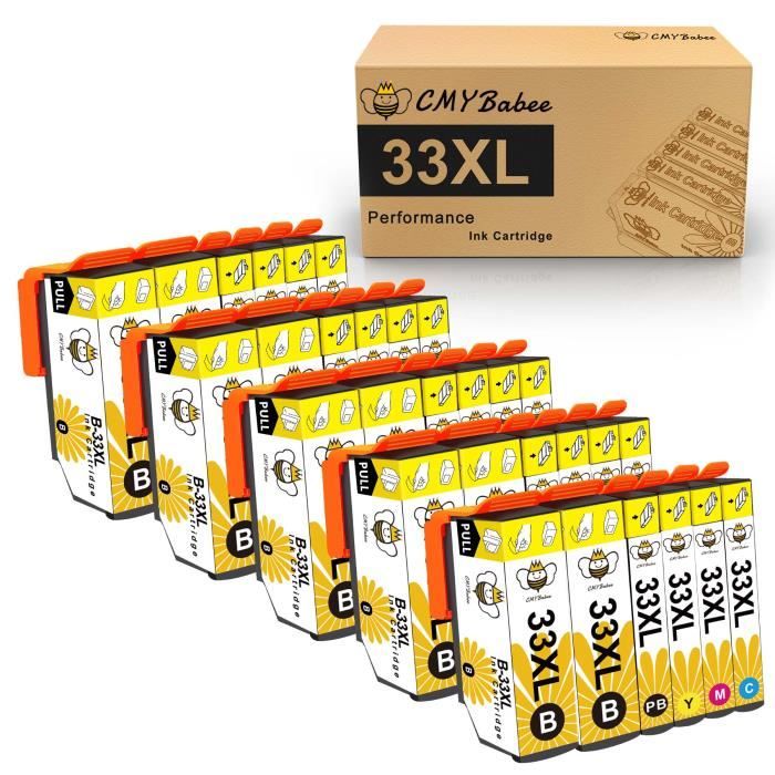 CMYBABEE 30 Pack Cartouche Epson XP-7100 XP-540 XP-530 XP-640 XP-635 XP ... CMYBABEE 30 Pack Cartouche Epson XP-7100 XP-540 XP-530 XP-640 XP-635 XP ...