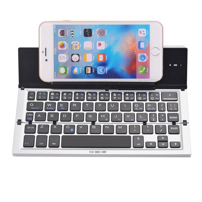 Clavier pliant sans fil TD® UniverselDesign pliable Capteur intelligent ...
